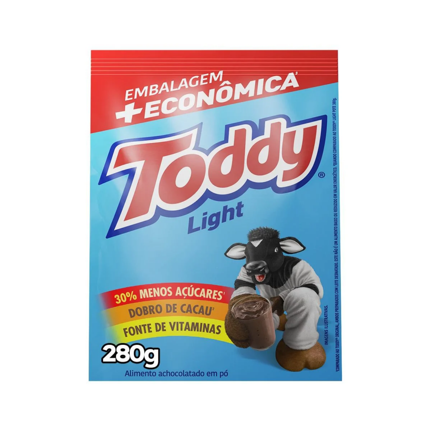 Chocolate Powder Toddy Light (280g) – Brasil Eu Quero