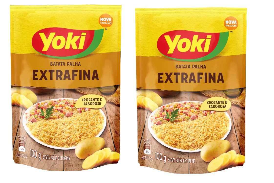 Yoki Straw Potato Extra Fine 2 x 100g – Brasil Eu Quero