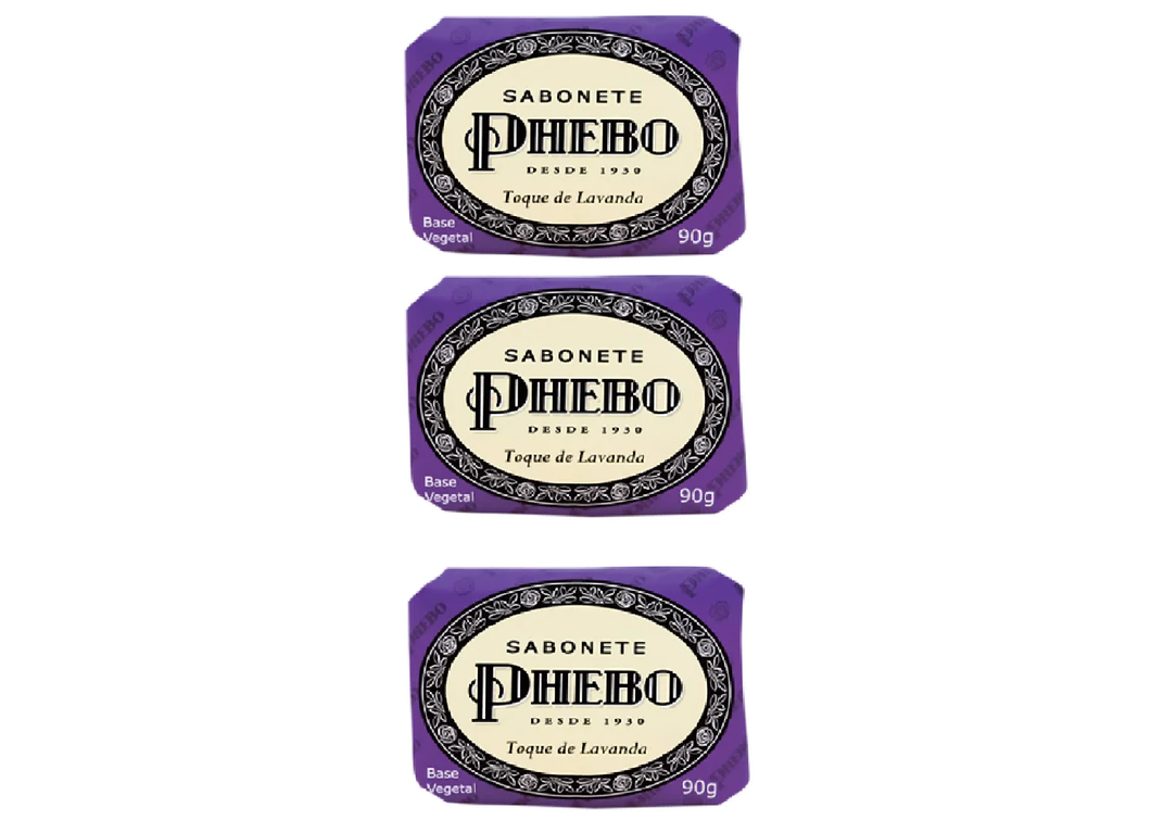 Phebo Lavender Touch Soap 90 Gr. – Brasil Eu Quero