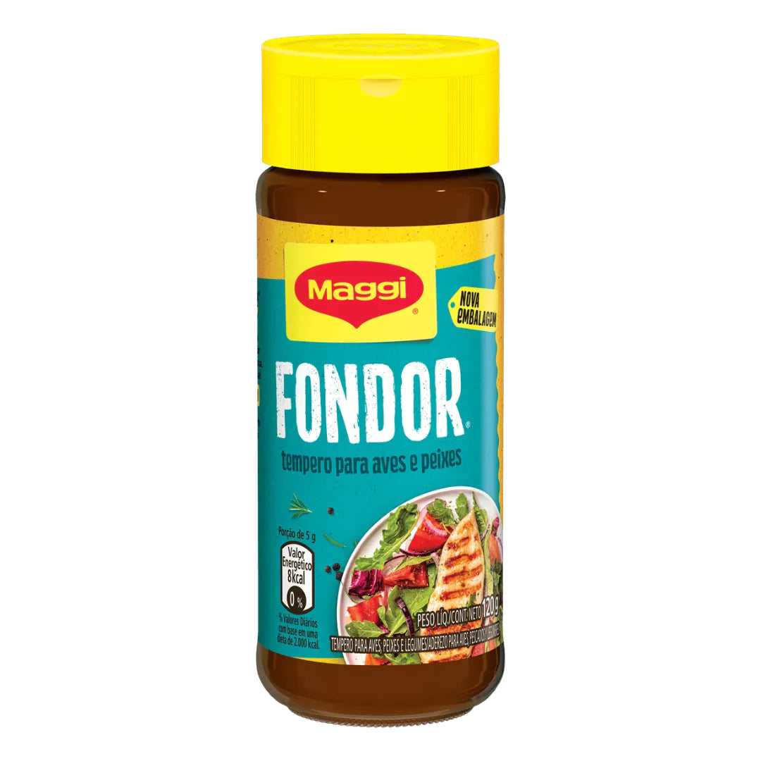 Maggi Fondor Tempero Pó Para Aves E Peixes 120 Gr. – Brasil Eu Quero