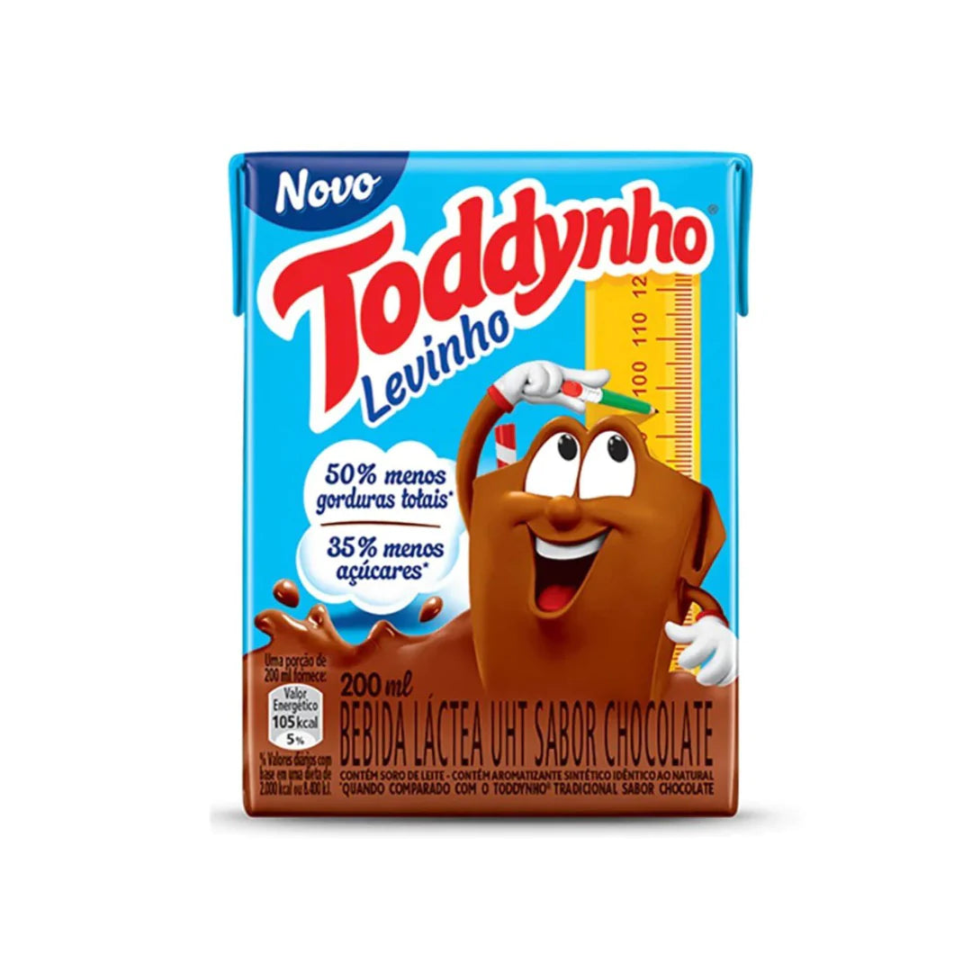 Toddynho Light Chocolate Milk 200 Ml – Brasil Eu Quero!