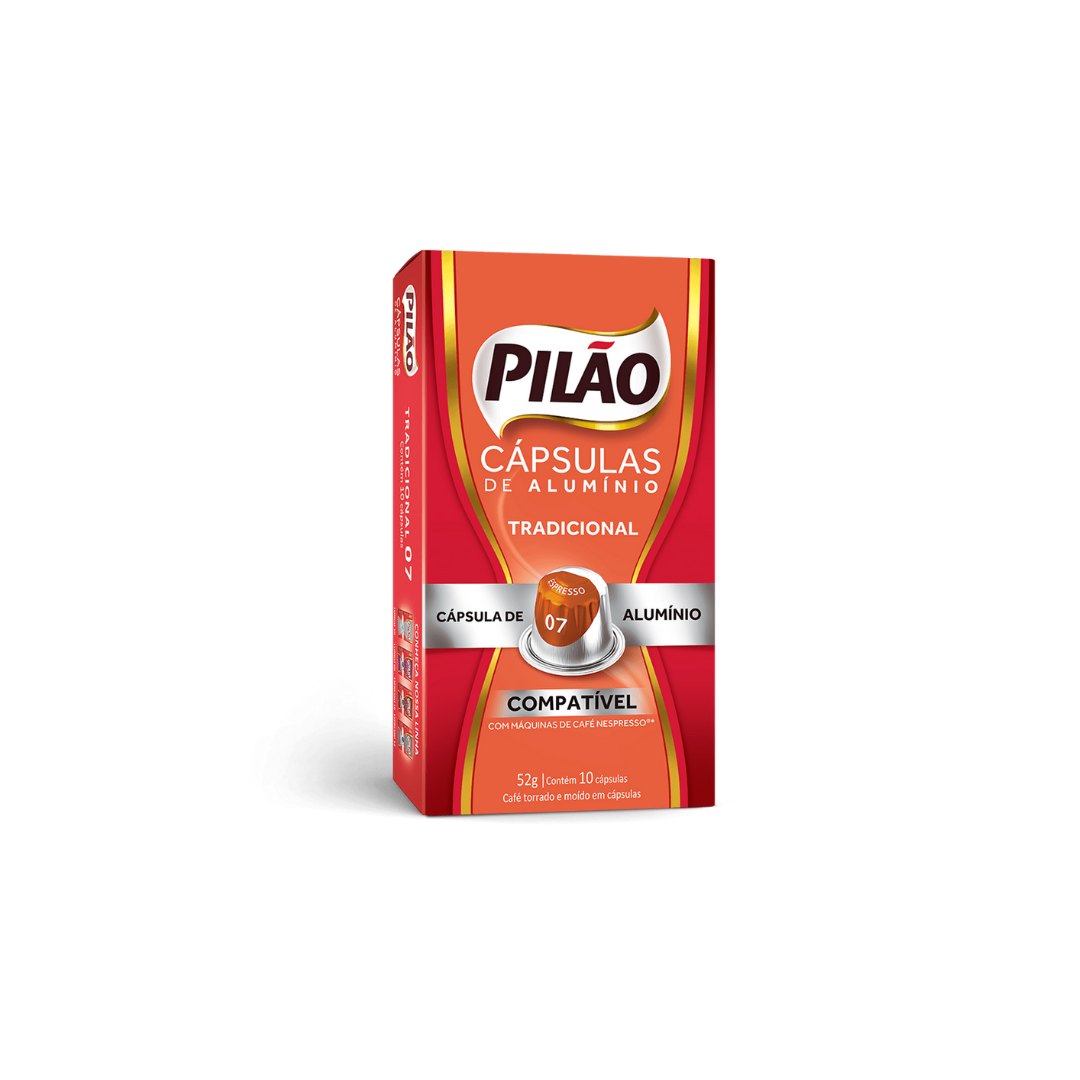 Traditional Pilon Coffee 07 (10 capsules) – Brasil Eu Quero!