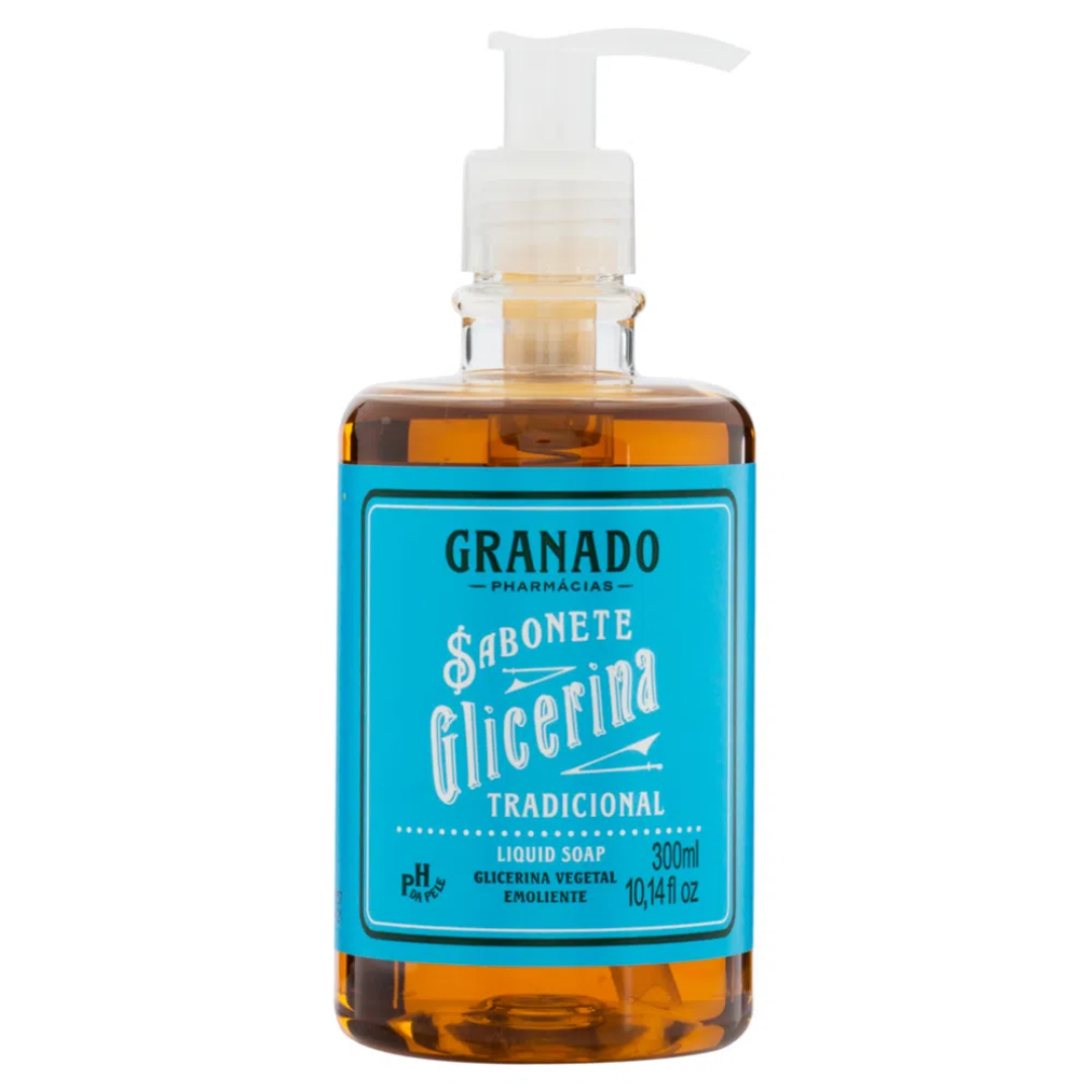 Traditional Glycerin Granado Liquid Soap With 300 ml – Brasil Eu Quero